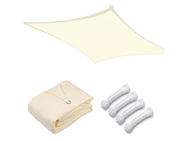 Click here for Yescom 16x16 Ft 97 UV Block Square Sun Shade Sail... prices