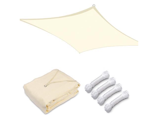 Click here for Yescom 12x12 Ft 97 UV Block Square Sun Shade Sail... prices