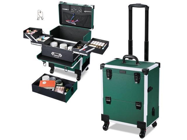 Click here for Byootique Rolling Makeup Train Case Cosmetic Organ... prices