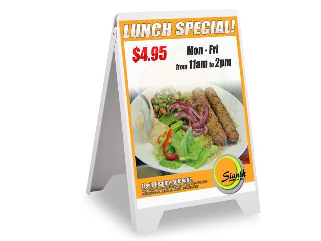 Click here for Double Sided Signboard Folding Display Sandwich Bo... prices