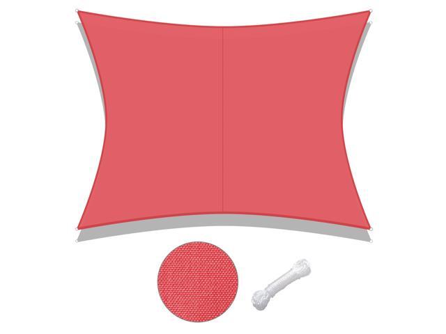 Click here for Rectangle Sun Shade Sail Canopy 97 UV Block Patio... prices