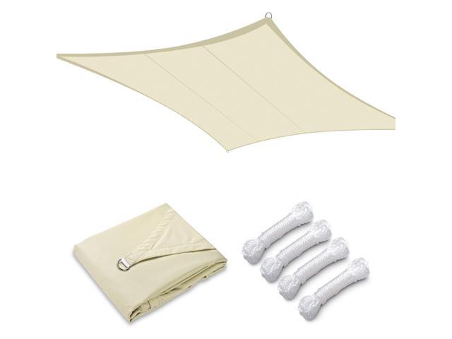 Click here for 10x13 Ft 97 UV Block Rectangle Sun Shade Sail Top... prices