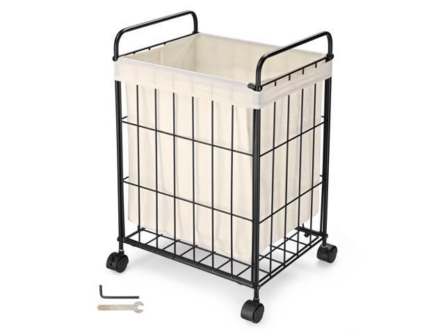 Click here for Laundry Hamper with Wheels Clothes Storage Bin Rol... prices