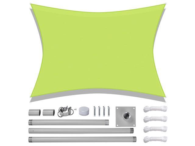 Click here for 19x13Ft Rectangle Sun Shade Sail Canopy Awning 10F... prices