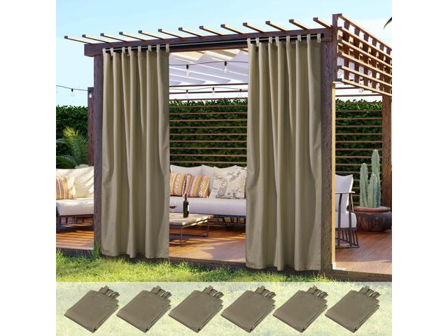 Click here for Yescom 54x96 Outdoor Curtain Panel Tab Top Drape U... prices
