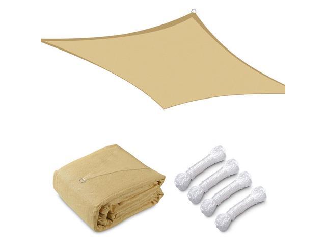 Click here for Yescom 19x13 Ft Rectangle HDPE Sun Shade Sail Cano... prices