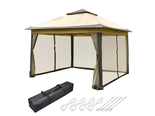 Click here for Yescom 11x11ft Pop-Up Gazebo Tent with Netting Car... prices