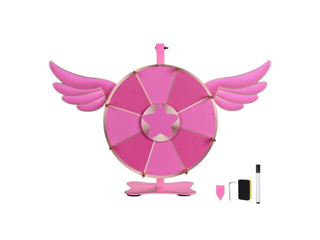 Click here for WinSpin 12 Pink Angel Prize Wheel Tabletop Spinnin... prices