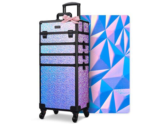 Click here for Byootique Mermaid Purple 4in1 Rolling Makeup Train... prices