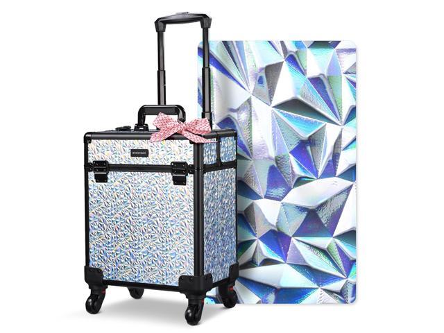 Click here for Byootique Rolling Makeup Train Case Cosmetic Troll... prices