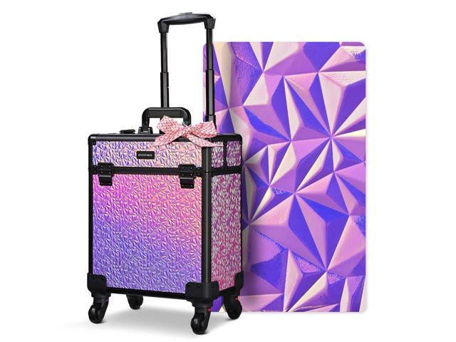 Click here for Byootique Rolling Makeup Train Case Cosmetic Troll... prices