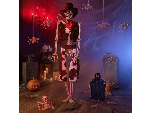 Click here for Yescom 5.4 Ft Cowboy Skeleton w/ Halloween Tombsto... prices