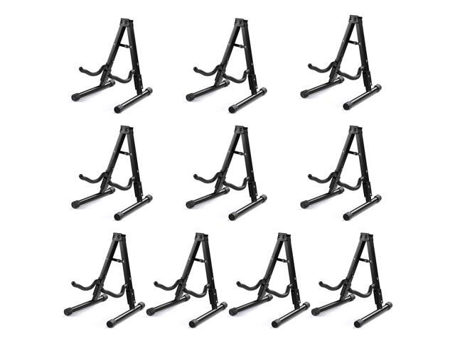 Click here for Yescom 10 Pcs Folding Guitar Stand Floor A-Frame w... prices