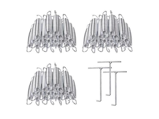 Yescom 5.5 Trampoline Springs Heavy Duty Replacement Springs Trampoline Accessories Trampoline Parts (Pack of 60) - Silver