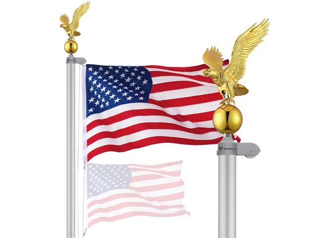 Click here for Yescom Bravery 20Ft Eagle Topper Sectional Flag Po... prices