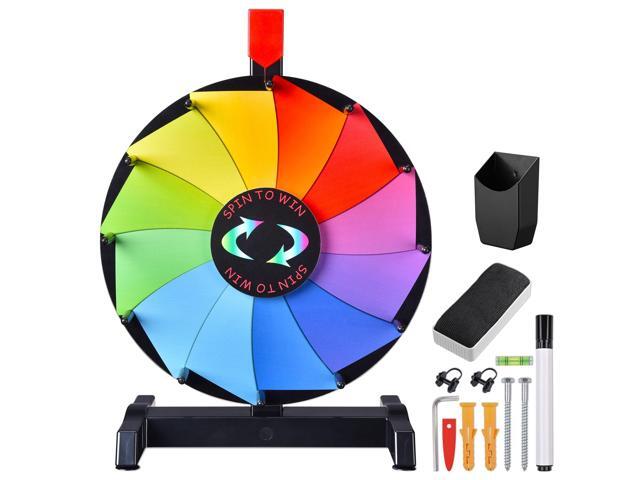 Click here for Winspin 12 Spinning Prize Wheel 12 Slots Wall Moun... prices