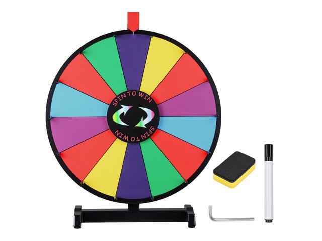Click here for WinSpin 18 Tabletop Dry Erase Color Prize Wheel Fo... prices