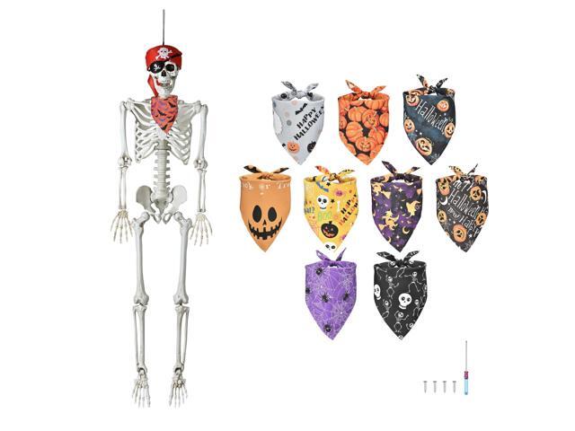 Click here for Yescom Pirate Life Size Skeleton Poseable 5.4Ft wi... prices