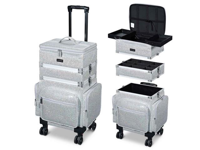 Click here for Byootique 3in1 Soft Sided Rolling Makeup Case Cosm... prices