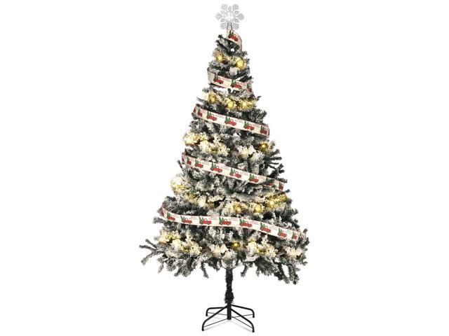 Click here for 4 Ft Artificial Christmas Tree with 66FT 200 LED F... prices