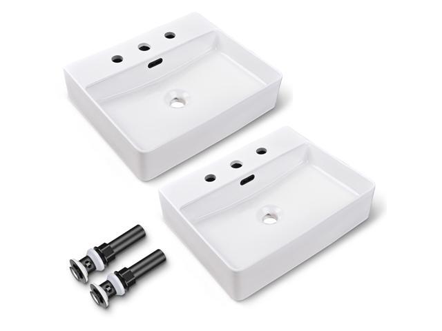 Click here for Aquaterior 2 Pack 20 Rectangle Bathroom Vessel Sin... prices