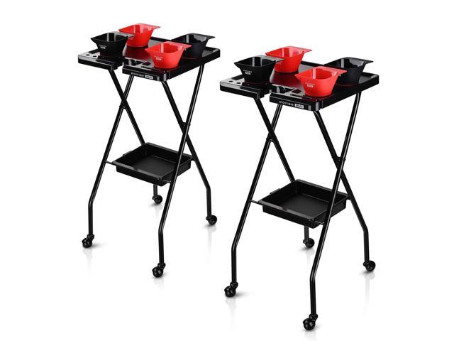 Click here for Byootique Folding Salon Tray on Wheels w/ Drawer B... prices
