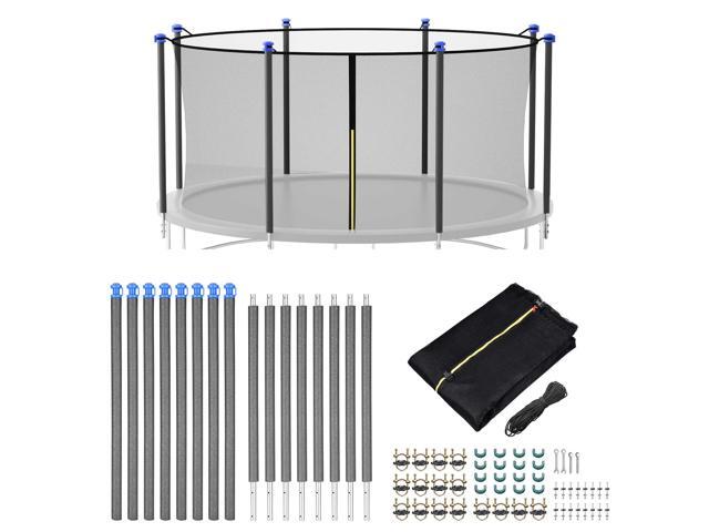 Click here for Yescom 15FT Trampoline Enclosure Net & Pole Replac... prices