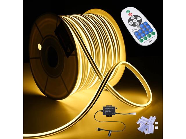 Click here for DELight 150FT Warm White Neon Rope Lights with Rem... prices