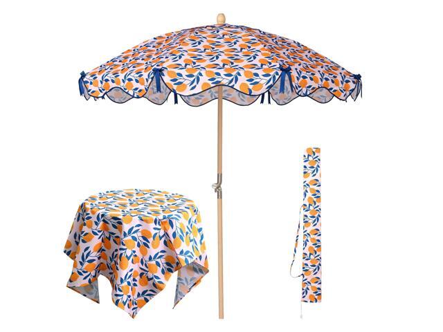 Click here for LAGarden Our Beach Umbrella for 6ft Beech Wood Pol... prices