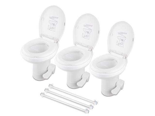 Click here for Yescom RV Toilet Gravity Flush Camper Toilet 20 Hi... prices