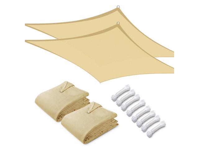 Click here for 16x20 Ft 97 UV Block Rectangle Sun Shade Sail HDPE... prices