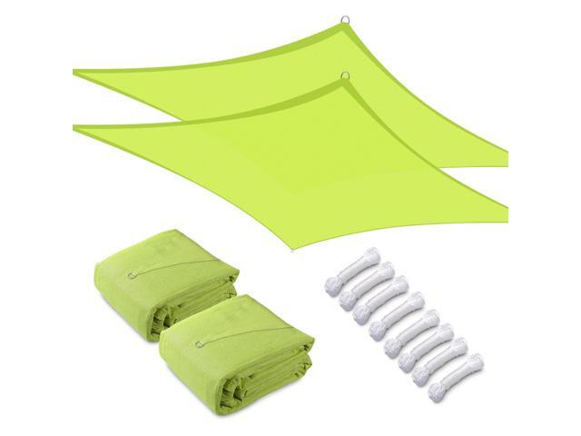 Click here for Yescom 2 Pack 20x16 Ft 97 UV Block Rectangle Sun S... prices
