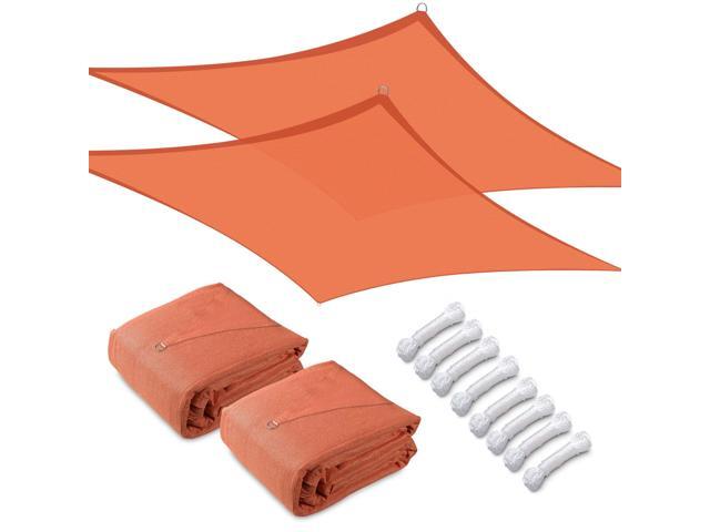 Click here for Yescom 2 Pack 16x16 Ft 97 UV Block Square Sun Shad... prices