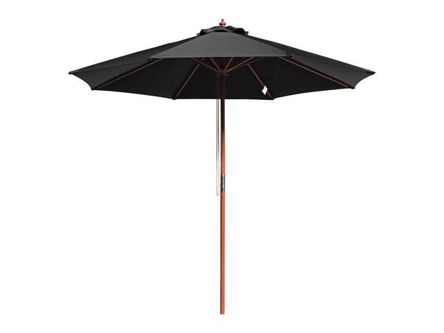 Click here for Yescom 9FT Wooden Patio Umbrella UV30+ for Beach P... prices