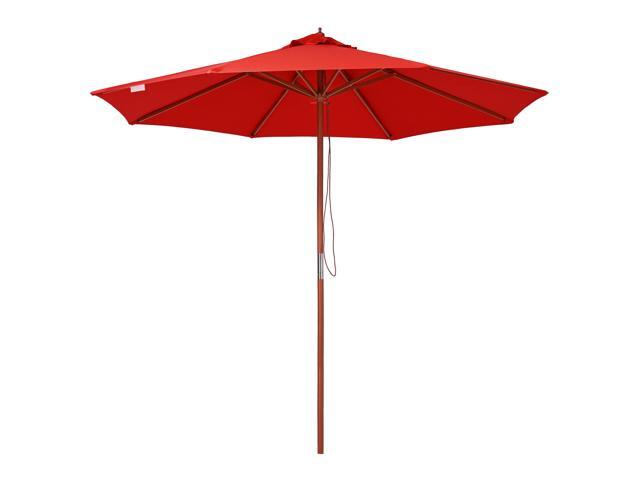 Click here for Yescom 9FT Wooden Patio Umbrella UV30+ for Beach P... prices