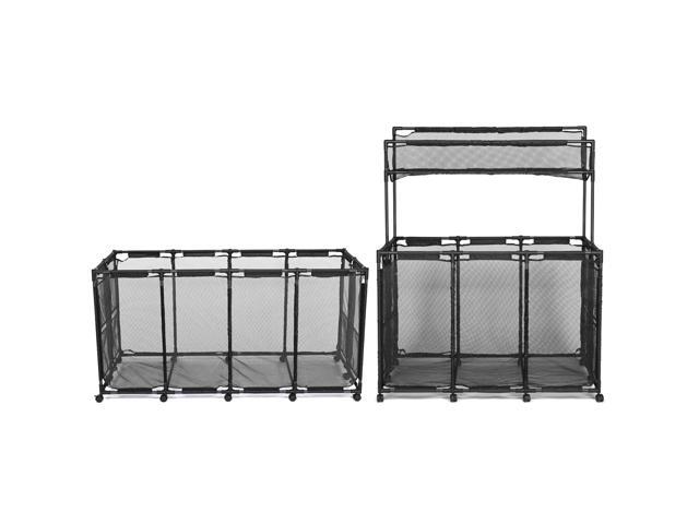 Click here for Yescom 2 Pack Mesh Pool Storage Bin Rolling Cart w... prices