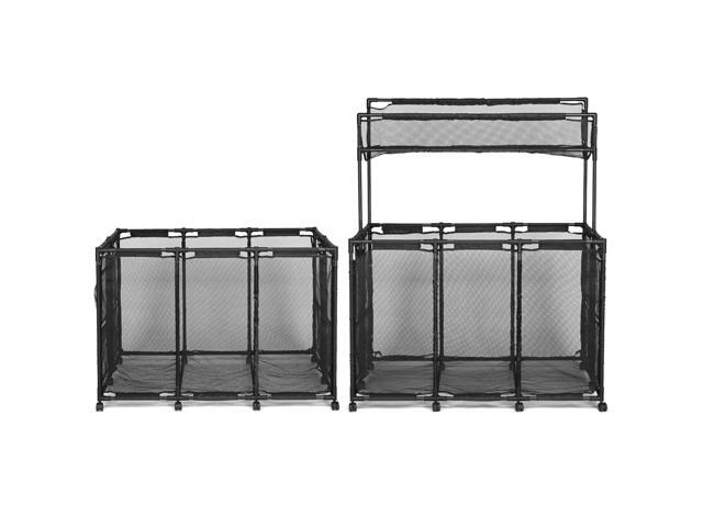 Click here for Yescom 2 Pack Mesh Pool Toy Storage Bin Rolling Ca... prices