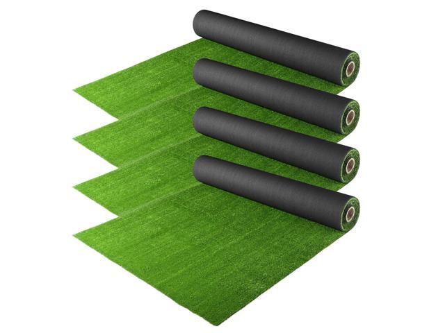 Yescom 4pcs 65x5 Ft Artificial Turf Grass Rug Gym Turf Indoor Outdoor Event Balcony Deck Patio - Natrual