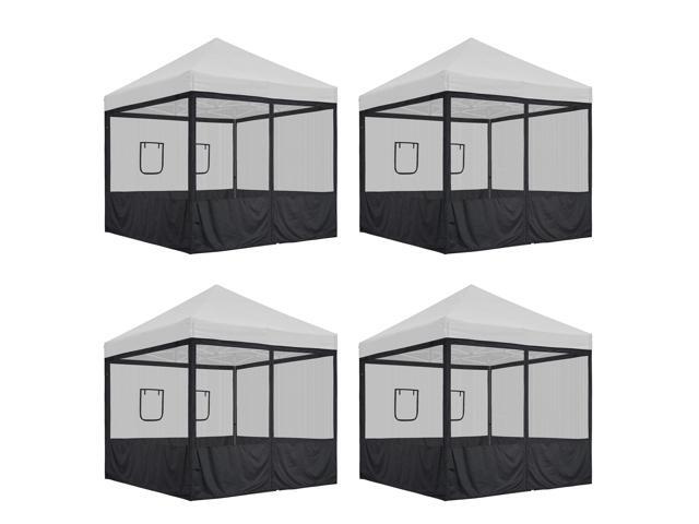 Click here for 16 Pcs 10 ft Pop Up Canopy Tent Sidewall Mesh Side... prices