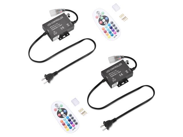 Click here for Yescom DEL-CON03 2 Pack Controller with 24-Key Rem... prices