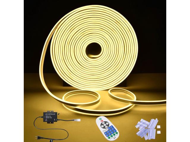 Click here for DELight 50FT Warm White Neon Rope Lights with Remo... prices
