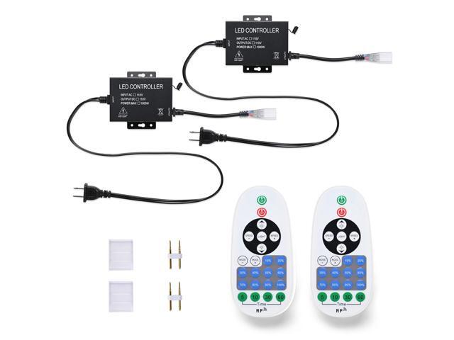 Click here for Yescom DEL-CON01 2 Pack Controller with 23-Key Rem... prices