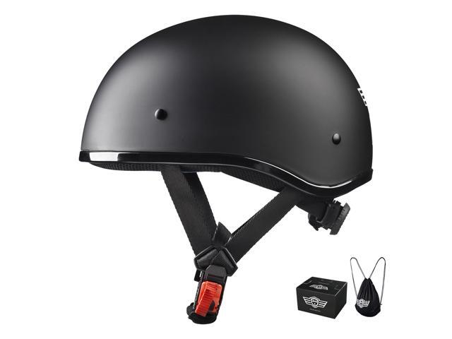 Click here for AHR German Style Half Face Motorcycle Helmet DOT B... prices