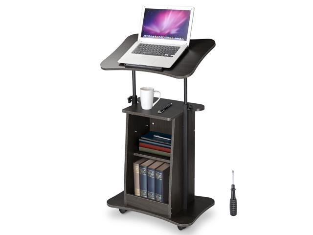 Click here for Yescom Lectern Podium Stand Portable Rolling Lapto... prices