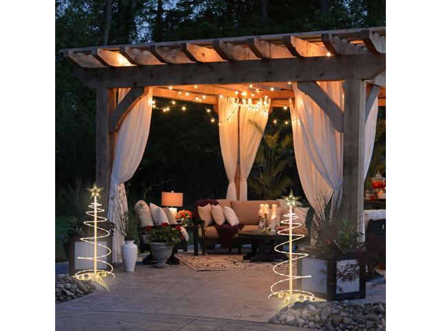 Click here for Yescom Munchkin 2ft LED Spiral Tree Light 79 LEDs... prices