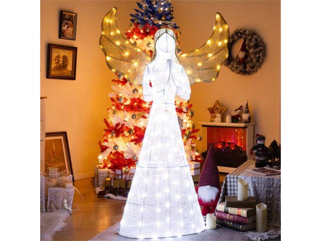 Click here for Yescom 5ft Pre-Lit Christmas Angel Decoration with... prices