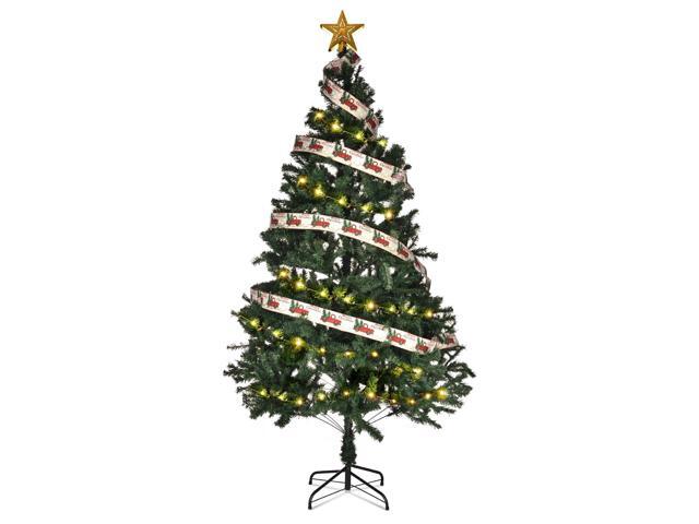 Click here for 7.5 Ft Artificial Christmas Tree w/ Topper & 66FT... prices