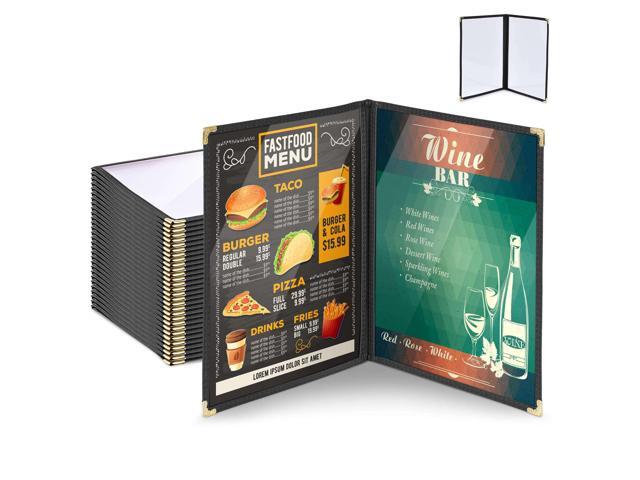 Click here for WeChef 30pcs Menu Cover 8.5x11 Letter Double Fold... prices