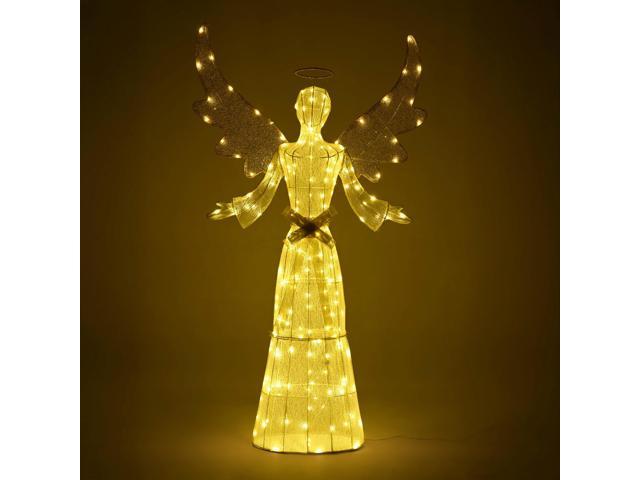 Click here for Yescom Holy 5.6ft Lighted Christmas Angel Outdoor... prices