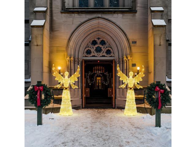 Click here for Yescom Holy 2-Pack 5.6ft Lighted Outdoor Crystal L... prices